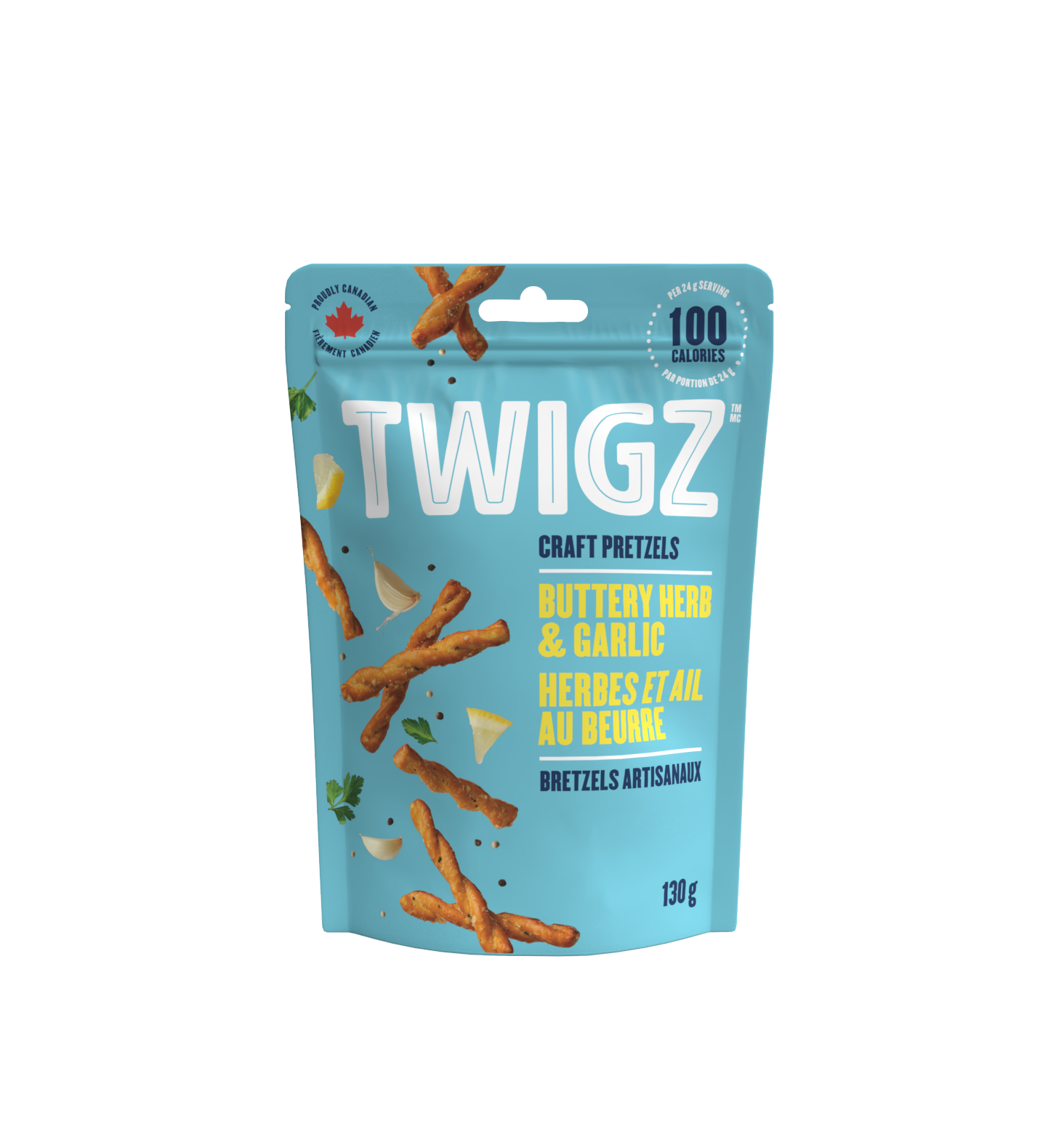 TWIGZ Buttery Herb & Garlic Craft Pretzels – Twigz Craft Pretzels