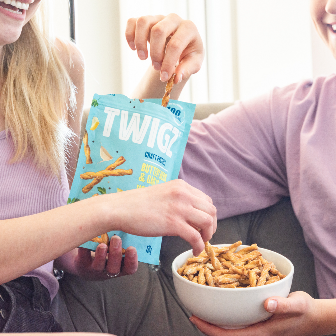 TWIGZ Buttery Herb & Garlic Craft Pretzels – Twigz Craft Pretzels